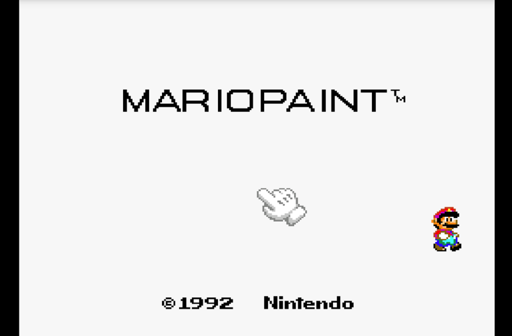 Mario Paint - Play game online