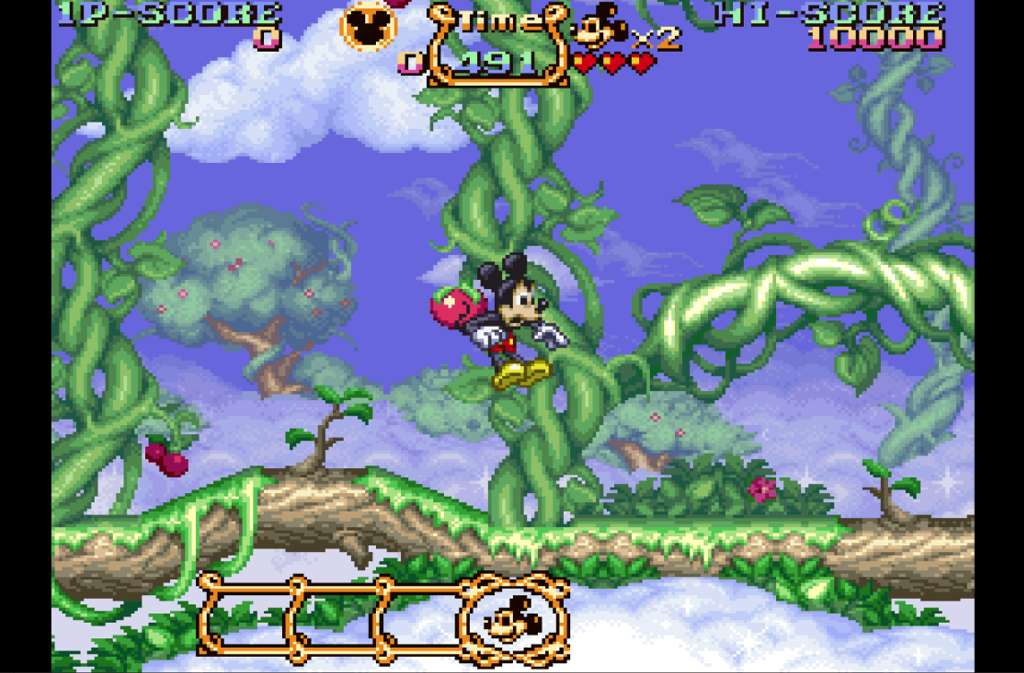The Magical Quest Starring Mickey Mouse - Play game online