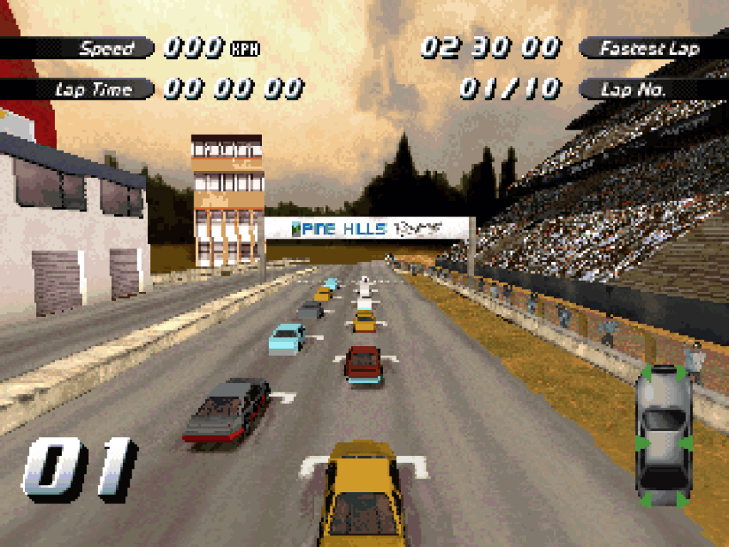 Destruction Derby 2 - Play game online