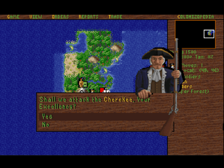 Sid Meier's Colonization - Play game online