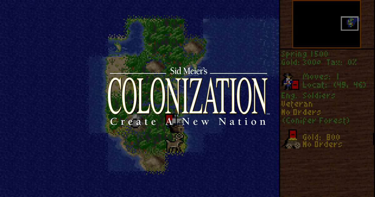 Sid Meiers Colonization Play Game Online