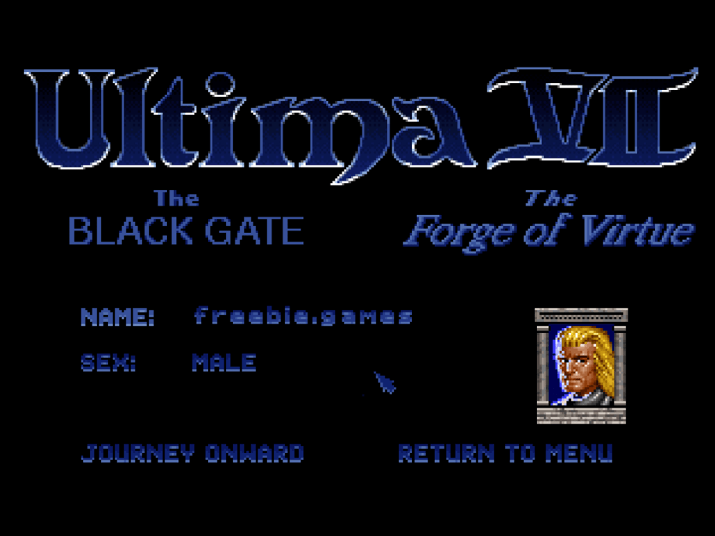 Ultima VII: The Black Gate - Play game online