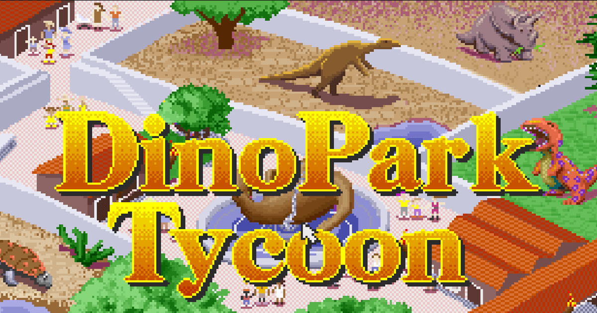 DinoPark Tycoon - Play game online