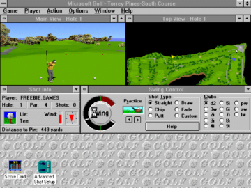 Microsoft Golf - Play game online