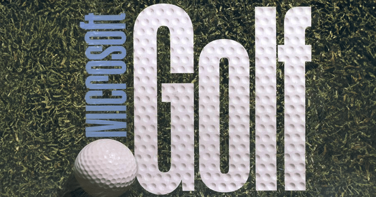 Microsoft Golf - Play game online