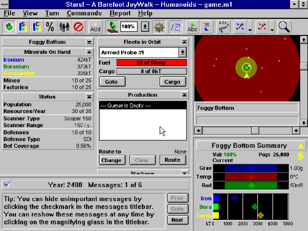 Stars! - Play game online