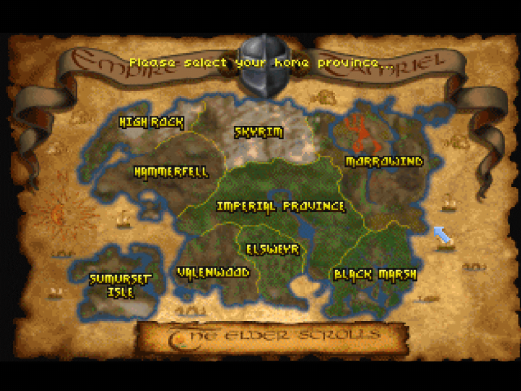 The Elder Scrolls: Daggerfall - Play game online