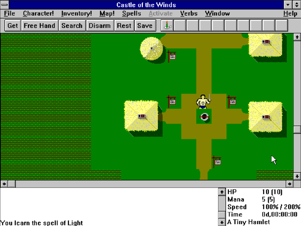 Castle of the Winds I & II - Play game online