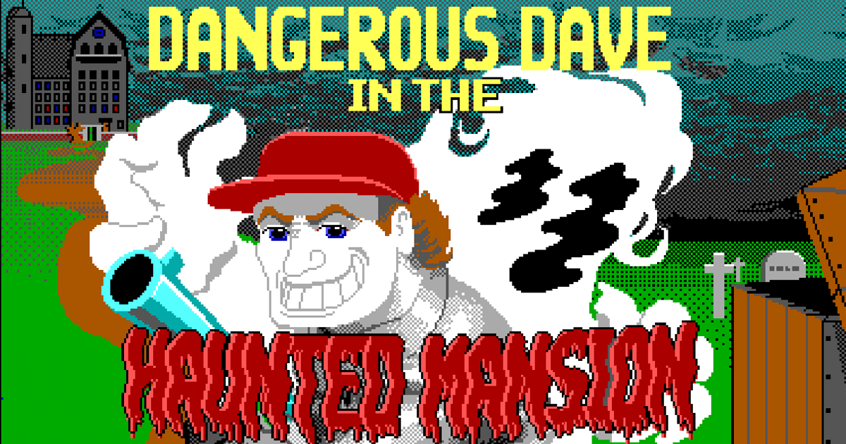Dangerous Dave in the Haunted Mansion