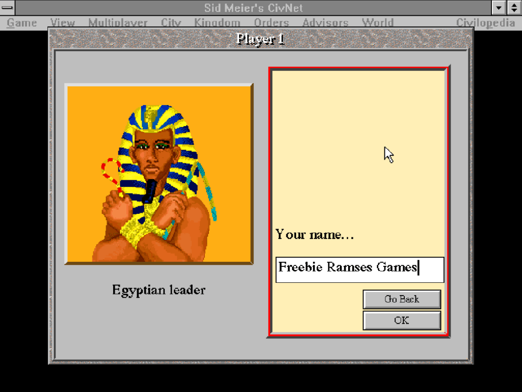 Sid Meier's CivNet - Play game online