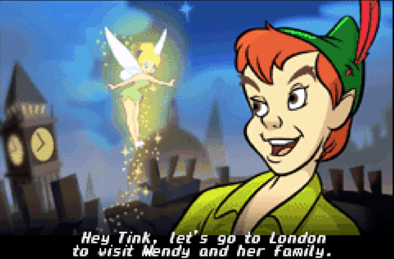 Peter Pan Return to Neverland - Play game online