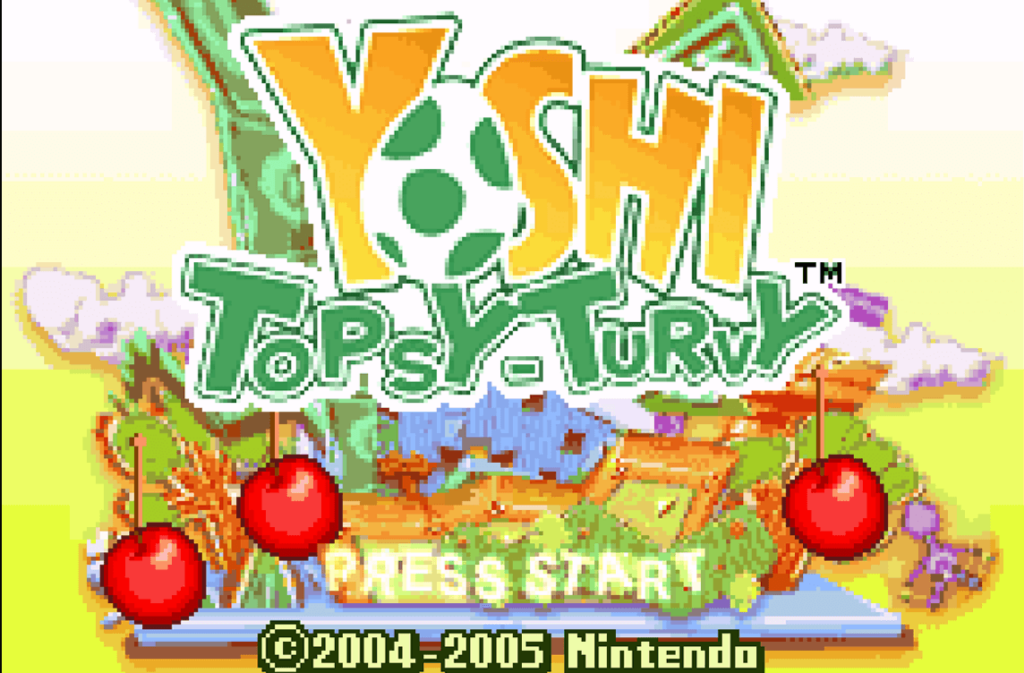 Yoshi Topsy-Turvy - Play game online