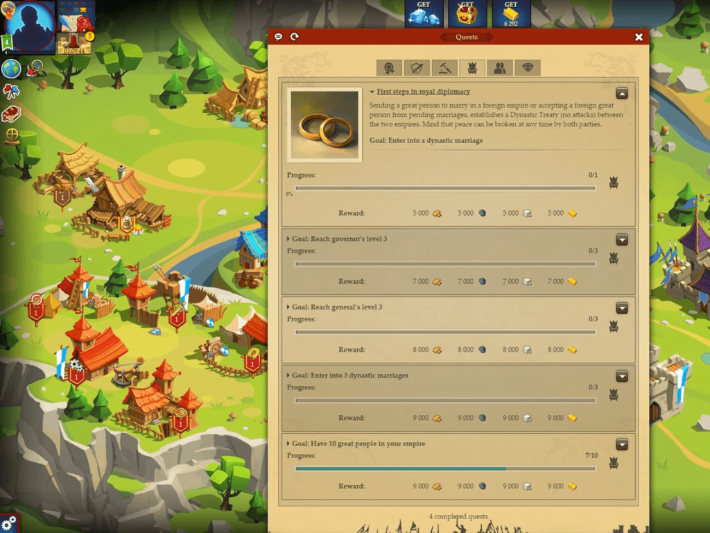 Game of Emperors - Play game online